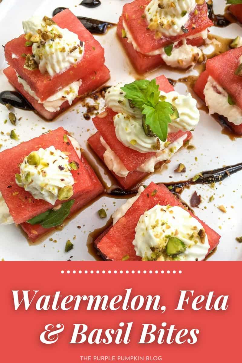 Whipped Feta & Watermelon Bites