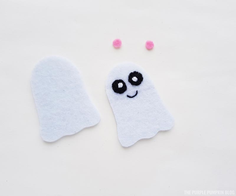 Halloween Felt Ghost Plush Craft | Sewing Craft for Halloween!