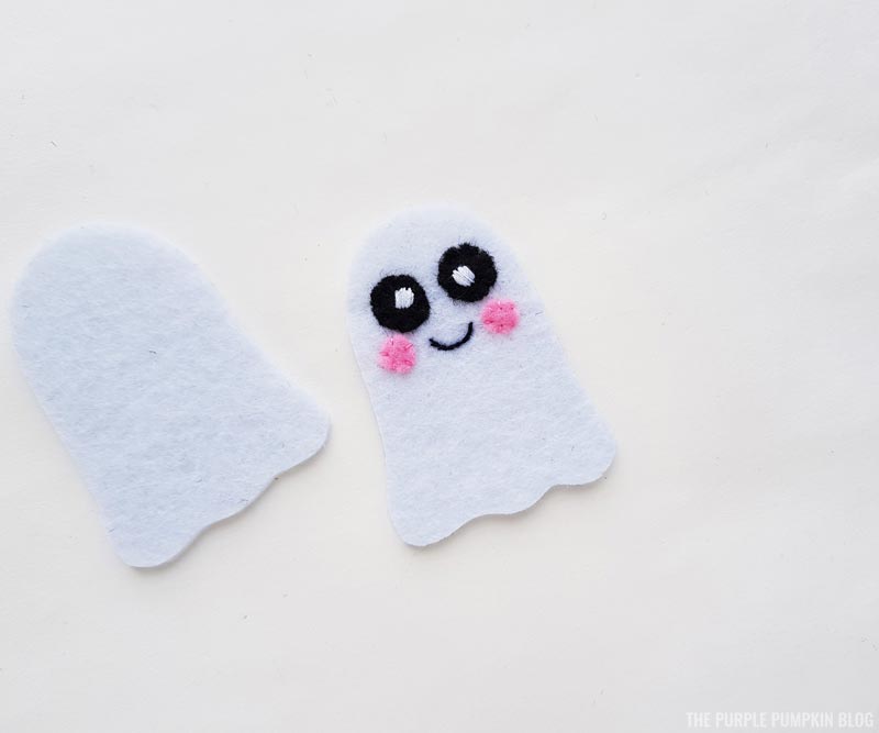 Halloween Felt Ghost Plush Craft | Sewing Craft for Halloween!