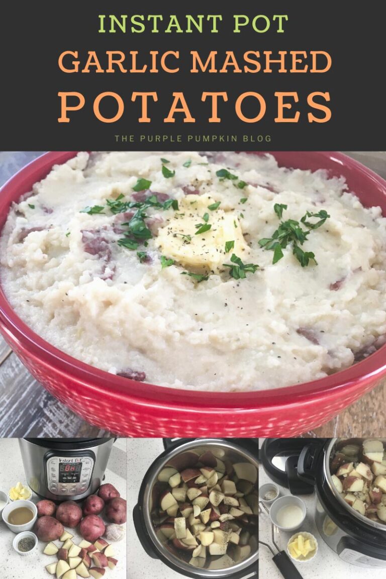 Instant Pot Garlic Mashed Potatoes - A Quick & Tasty Side Dish
