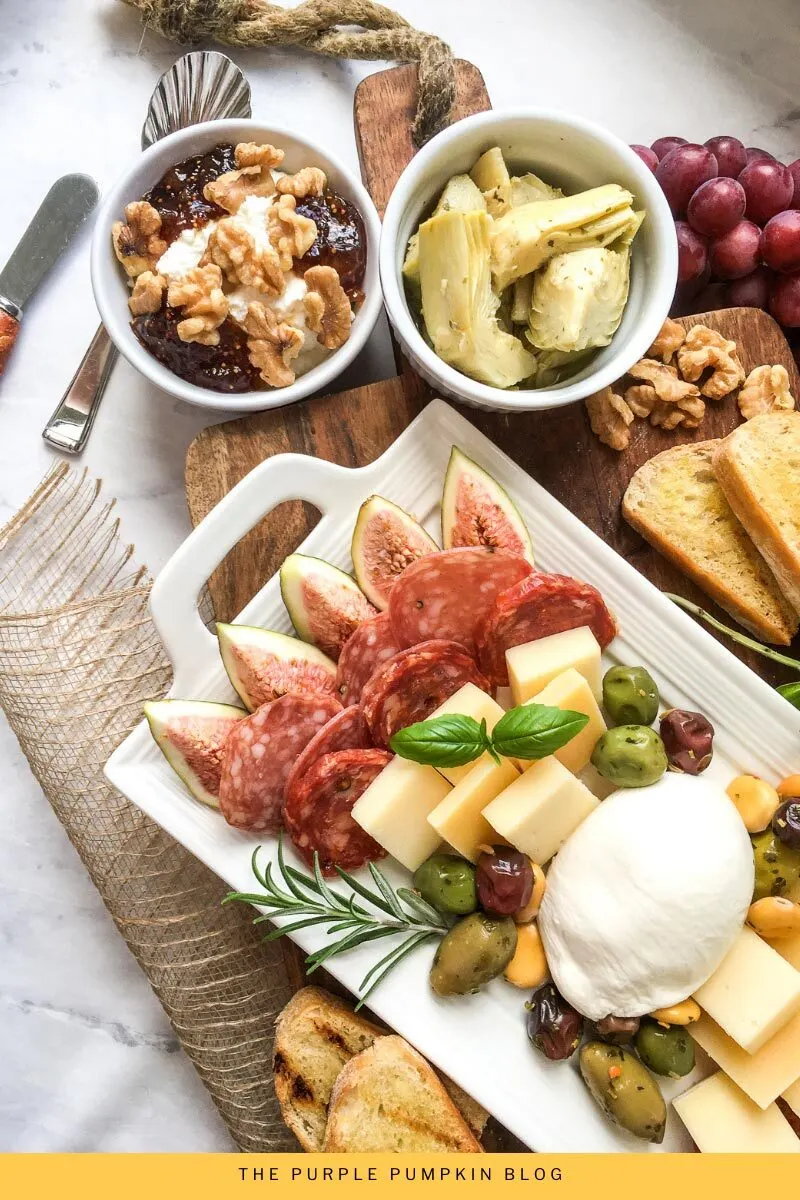 How to Assemble An Italian Charcuterie Board For Entertaining