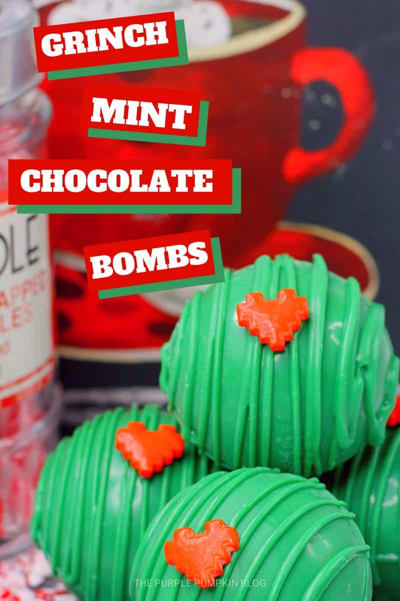 How To Make The Grinch Hot Mint Chocolate Bombs - Just 5 Ingredients!