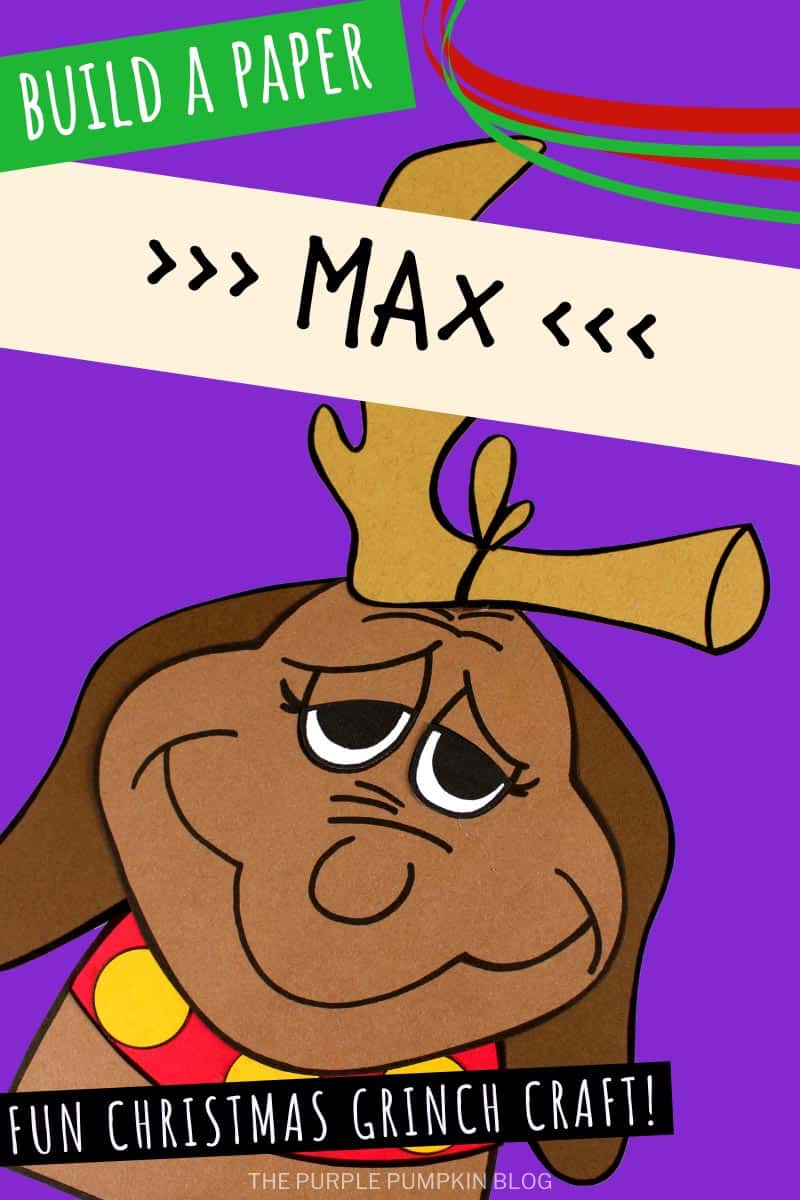 Free Printable Max Reindeer Craftivity & Creative Writing Project