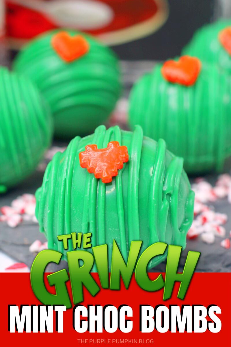 How To Make The Grinch Hot Mint Chocolate Bombs - Just 5 Ingredients!