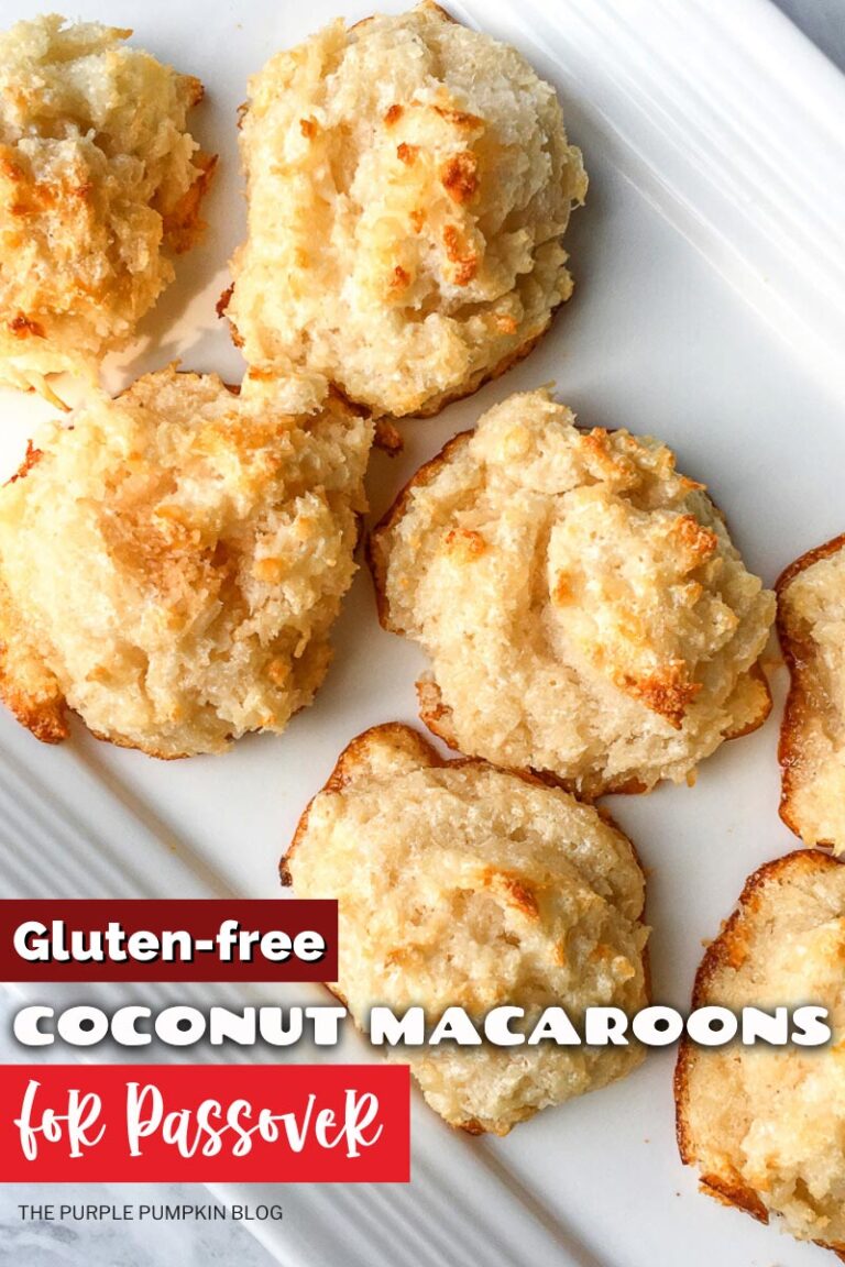 Coconut Macaroons for Passover - Gluten-Free & Dairy-Free