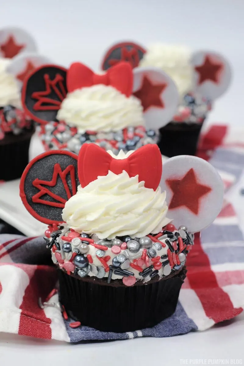 Marvel's The Falcon and The Winter Soldier Cupcakes