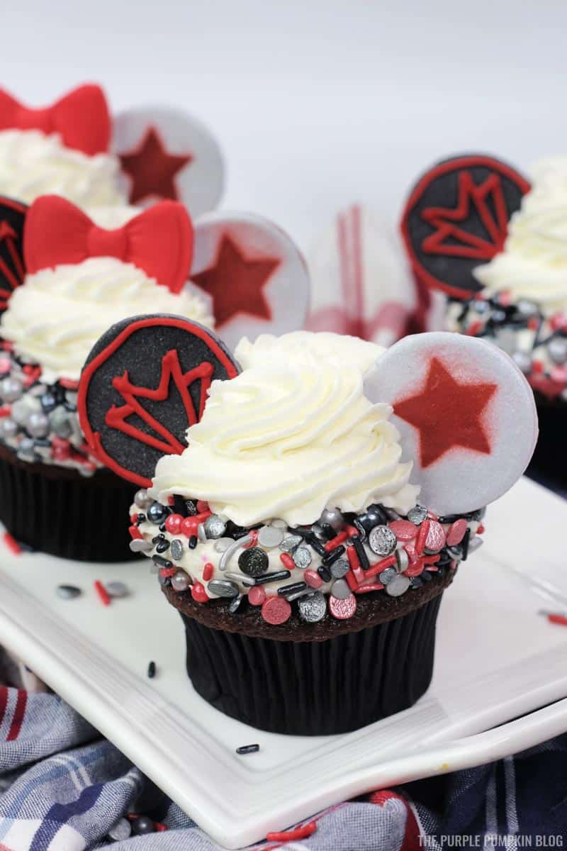 Marvel's The Falcon and The Winter Soldier Cupcakes