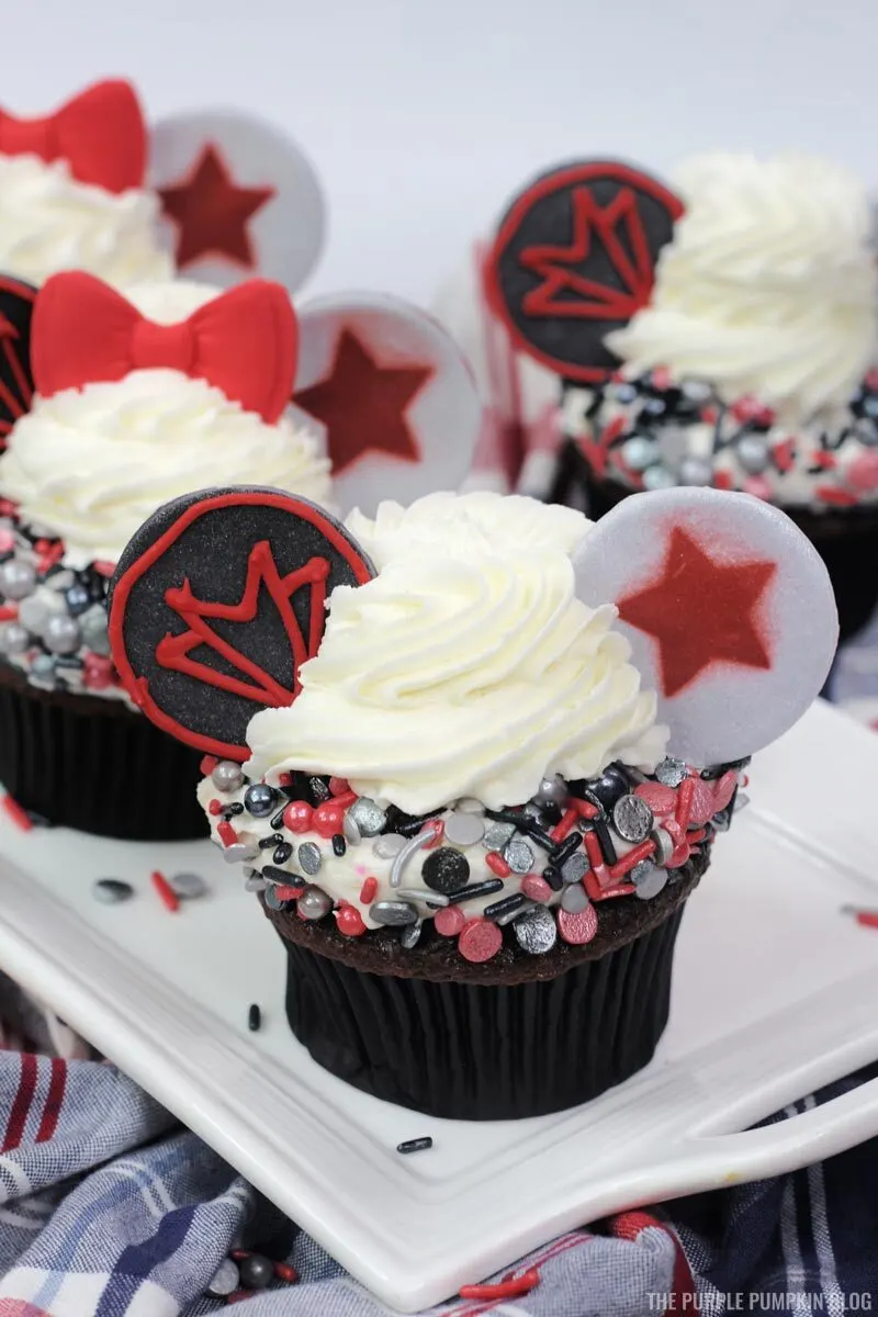 Marvel's The Falcon and The Winter Soldier Cupcakes