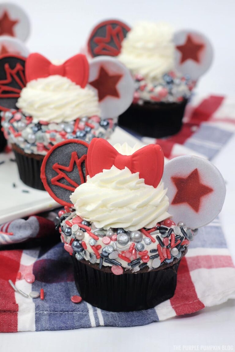 Marvel's The Falcon and The Winter Soldier Cupcakes