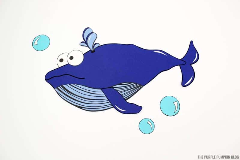Paper Blue Whale Craft – An Awesome Under The Sea Activity!