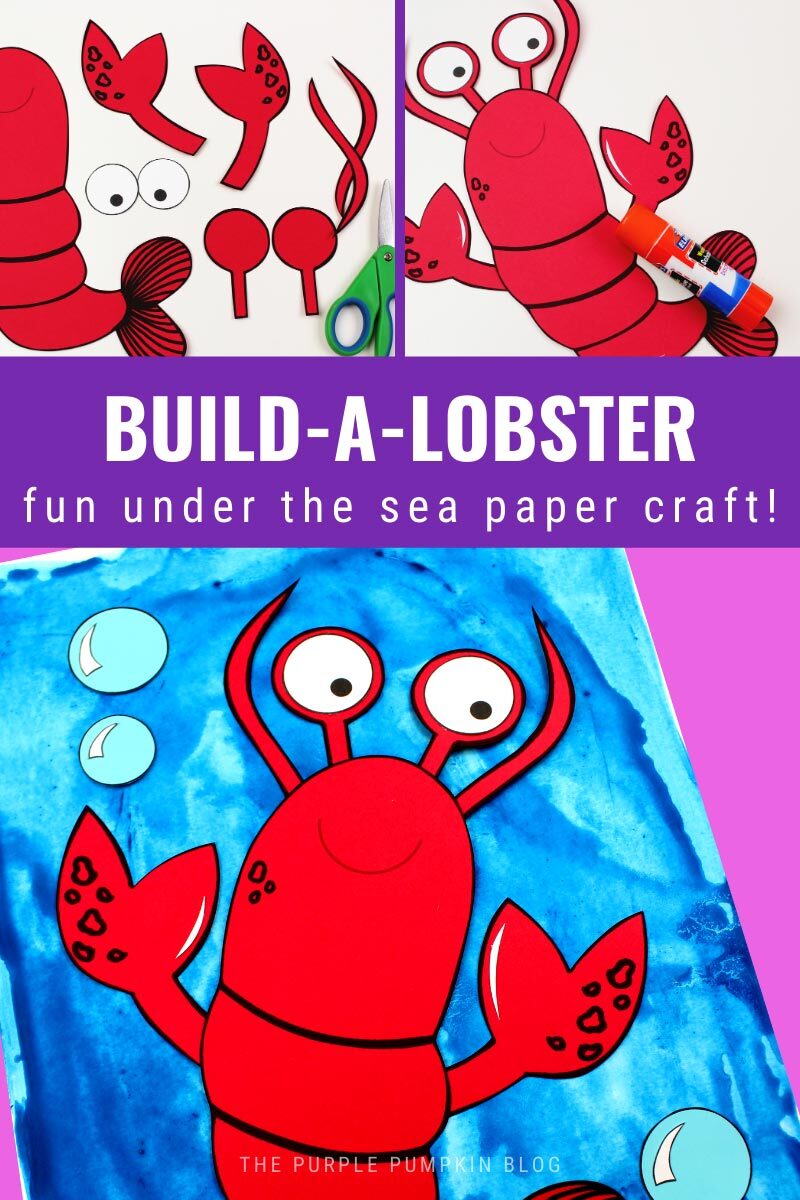 Awesome Paper Lobster Craft – A Fun Sea Creature Craft!