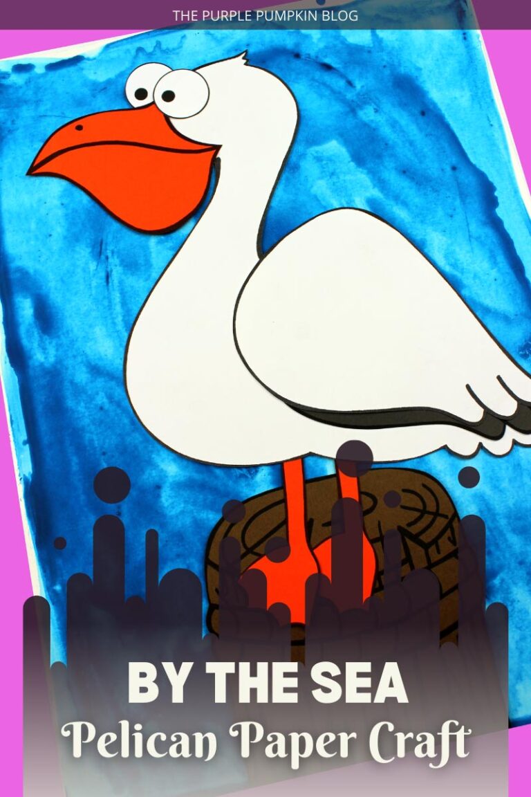 Printable Paper Pelican Craft – An Awesome Seaside Craft!