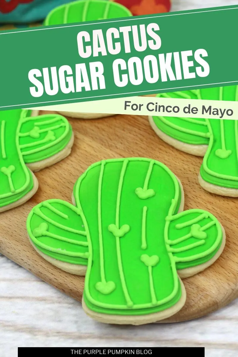 How To Make Decorated Cactus Cookies with Royal Icing