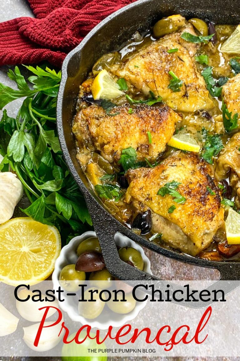 Cast Iron Chicken Provençal with Tomatoes & Olives
