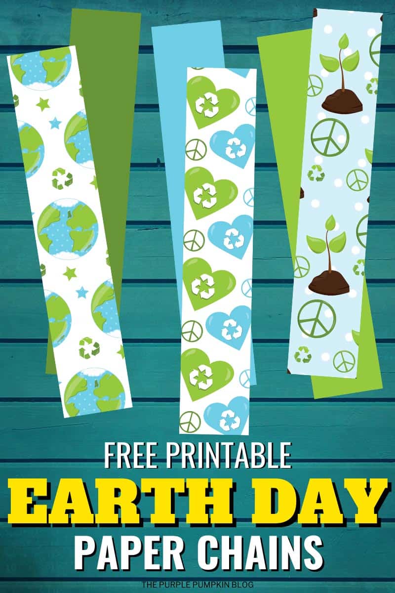 Free Printable Earth Day Paper Chains