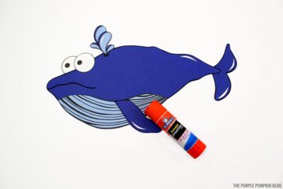 Paper Blue Whale Craft – An Awesome Under The Sea Activity!