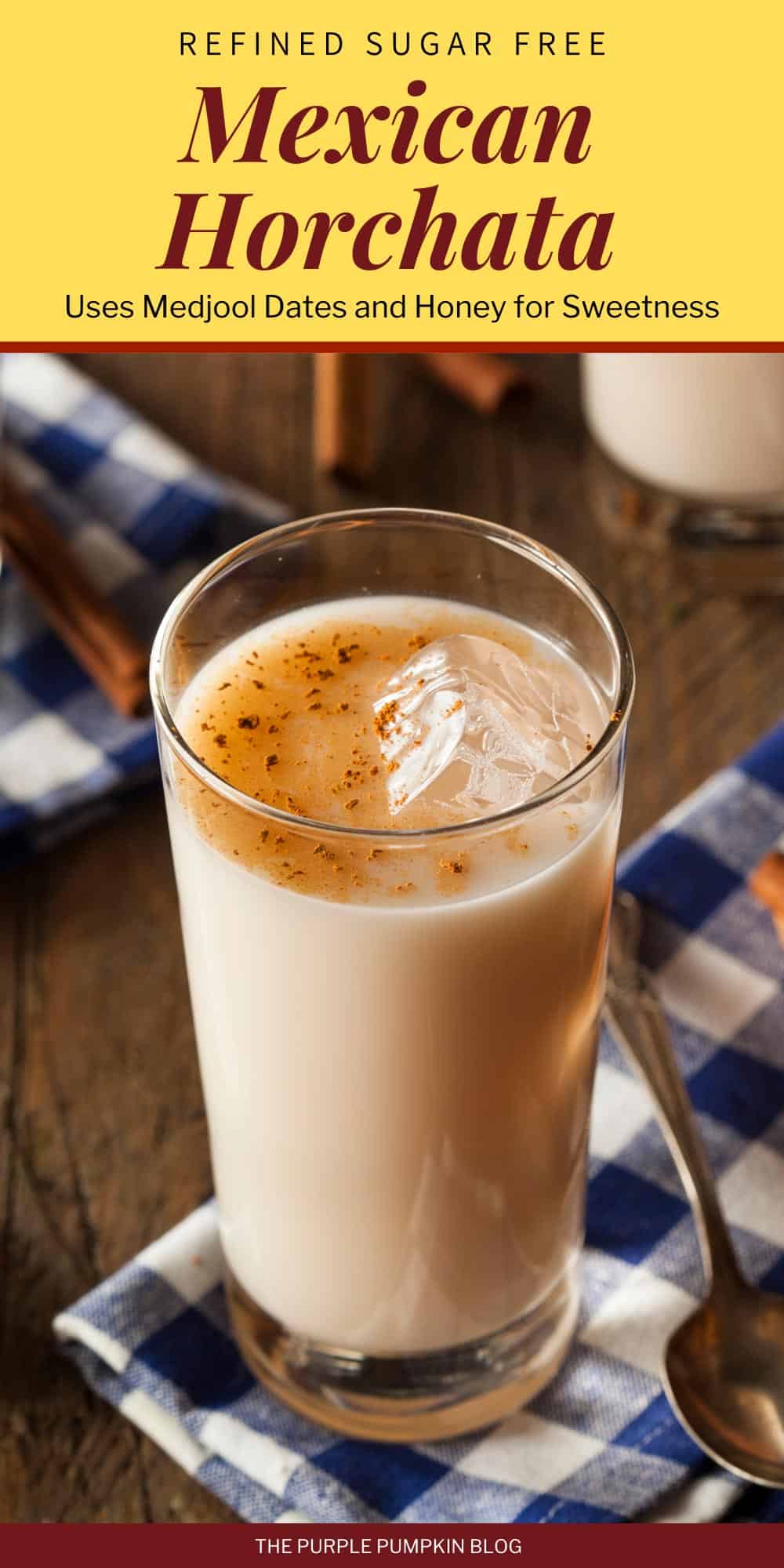 Healthier Mexican Horchata