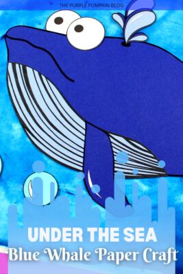 Paper Blue Whale Craft – An Awesome Under The Sea Activity!