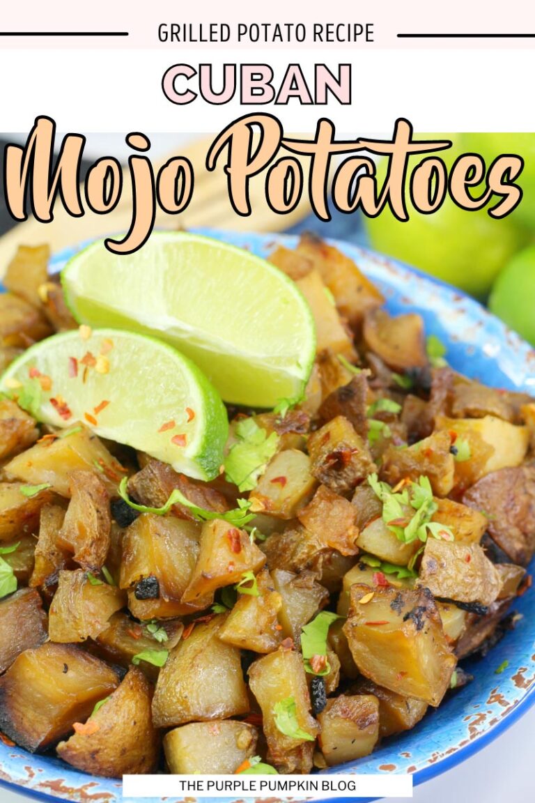 Cuban Mojo Potatoes - A Delicious Side Dish with Chili, Garlic & Lime