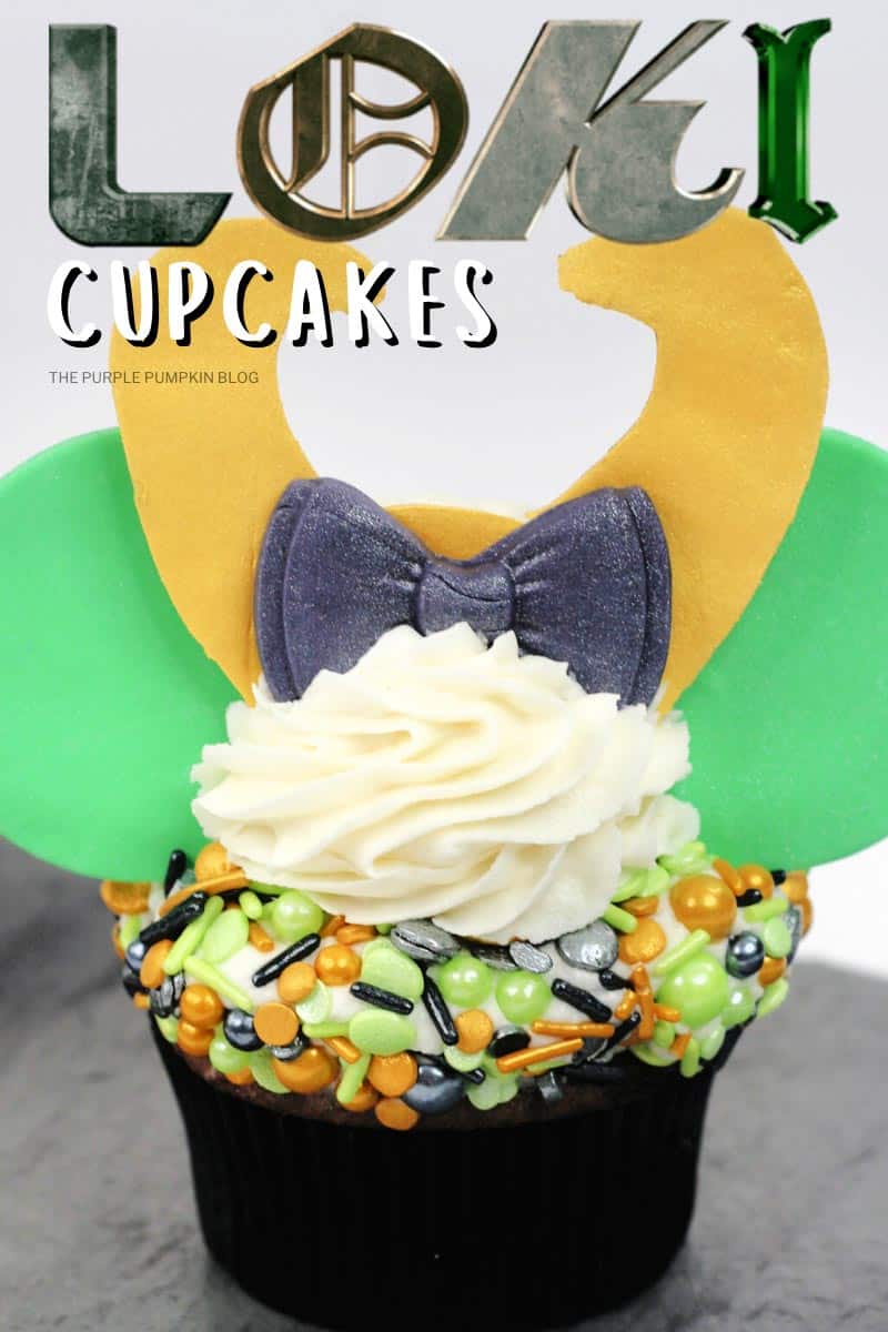 How To Make Awesome Disney Ears Loki Cupcakes For Marvel Fans!