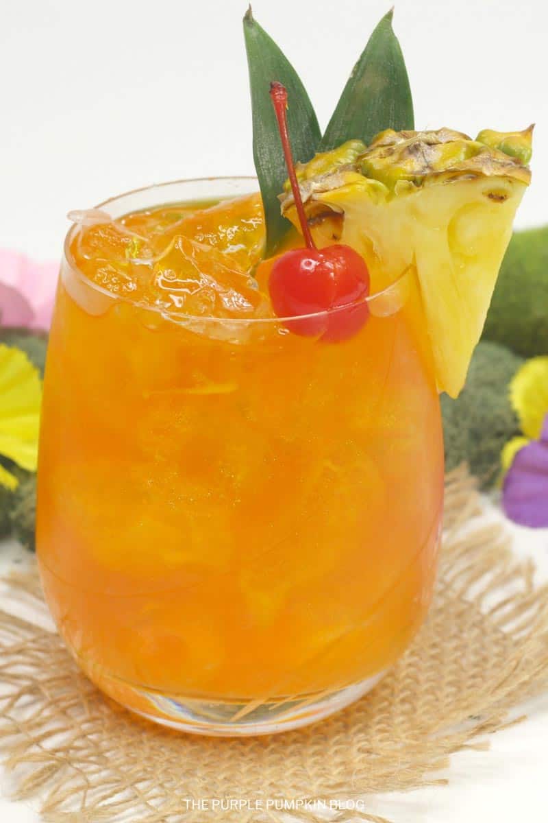 Fruity Island Escape - A Tropical Rum Cocktail for Summer!