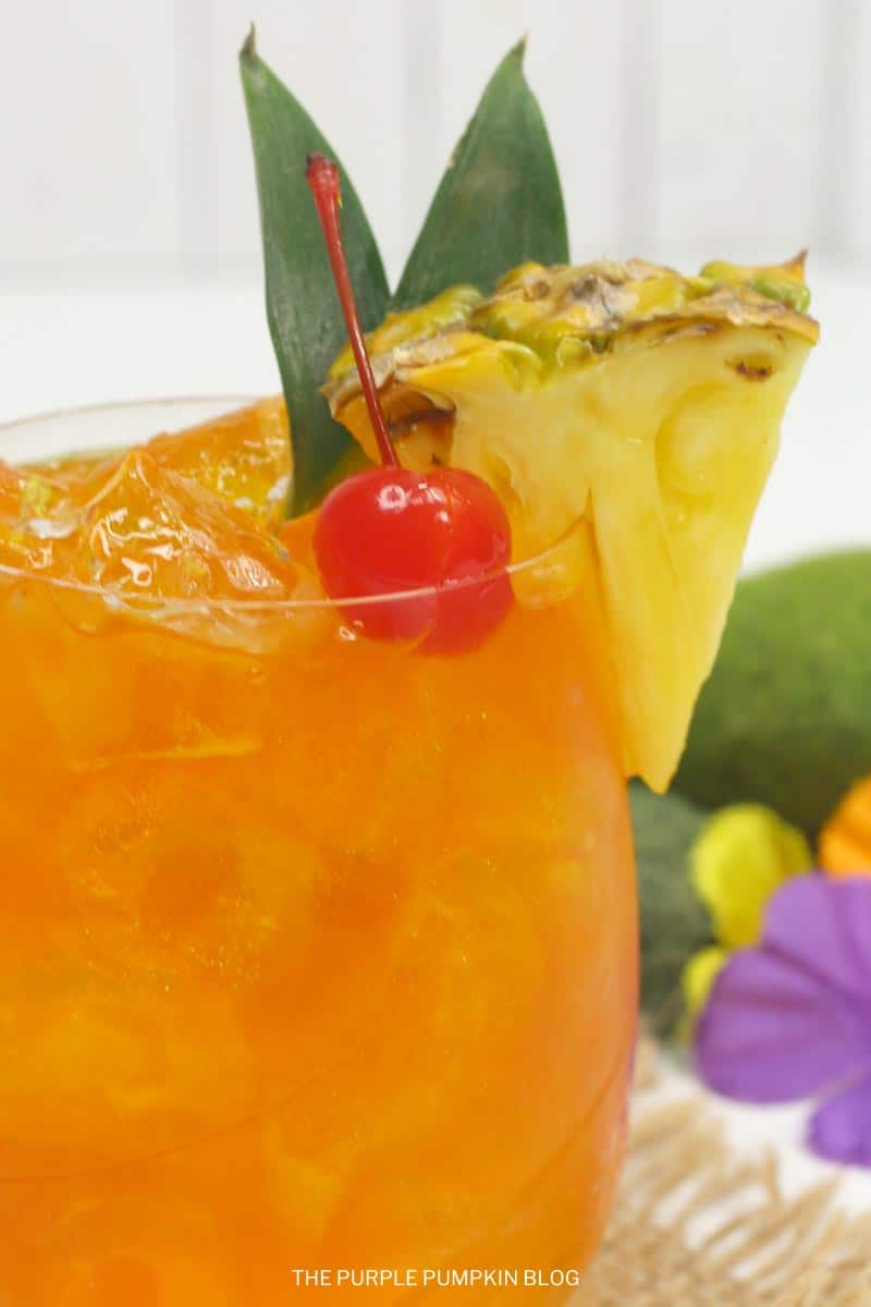 Fruity Island Escape - A Tropical Rum Cocktail for Summer!