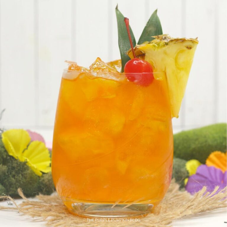 Fruity Island Escape - A Tropical Rum Cocktail for Summer!