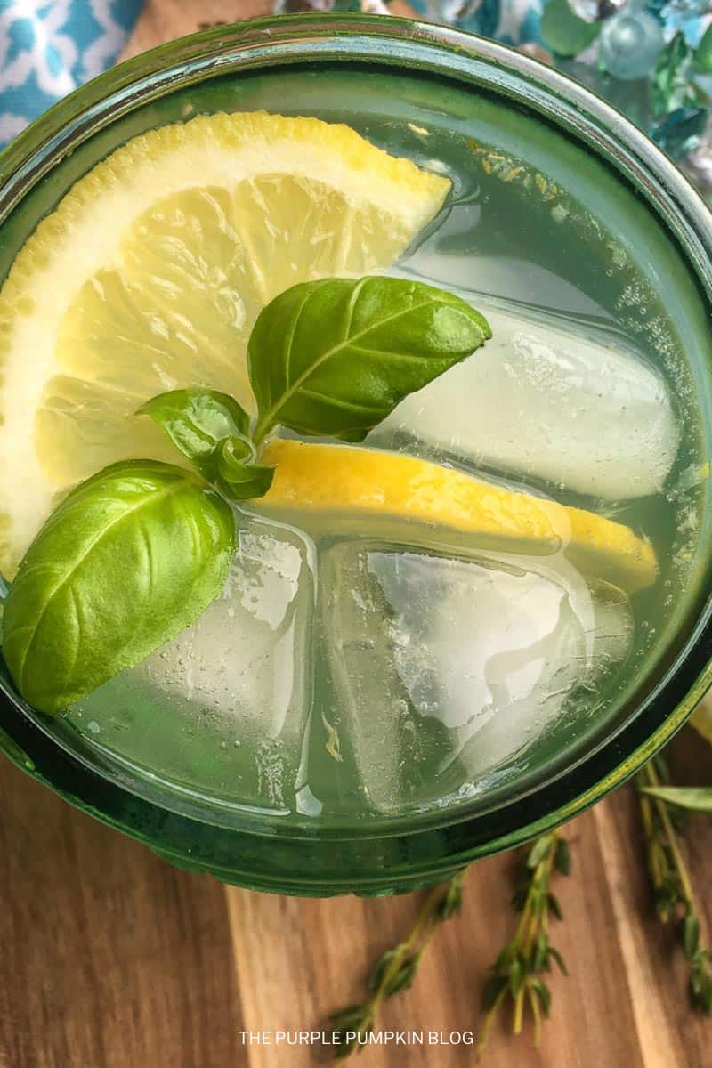 Lemon Herb Vodka Spritzer - A Herbaceous Cocktail for Summer