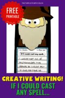 Wizard Craftivity – Halloween Kids Craft & Creative Writing Project