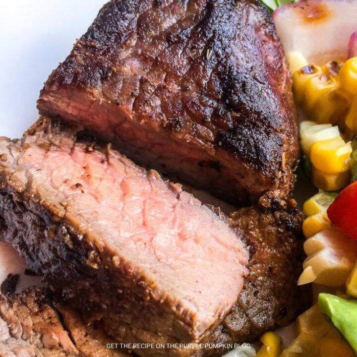 5-Ingredient Herb Mustard Sirloin Steak Recipe