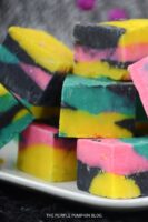 The Nightmare Before Christmas Sally Skellington Fudge Recipe