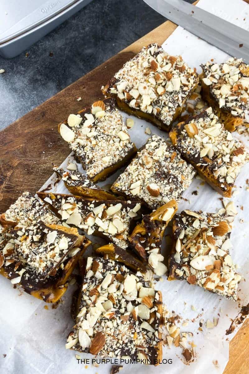Make Chocolate Almond Buttercrunch Candy For The Holidays