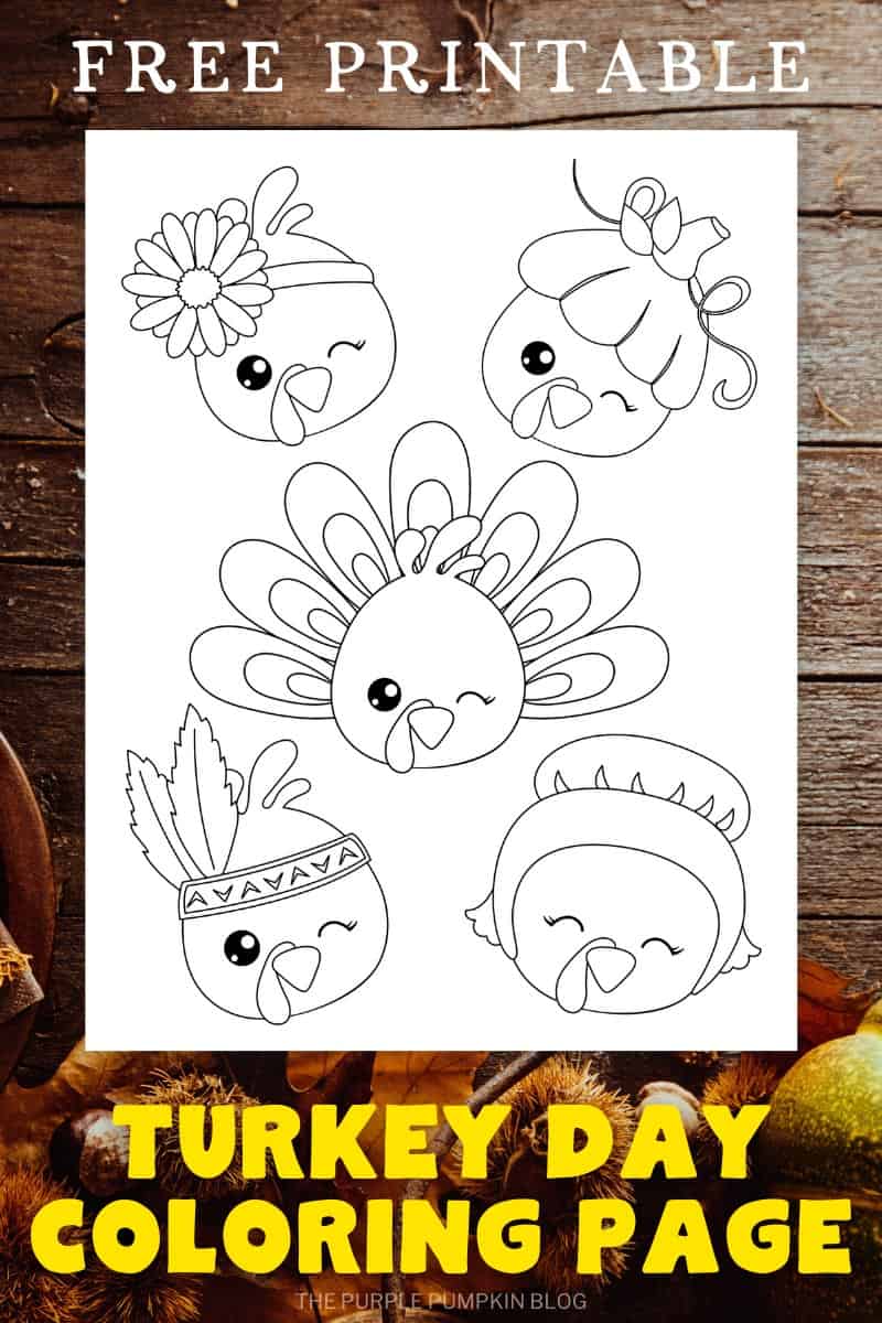 Free Printable Thanksgiving Coloring Pages To Print At Home