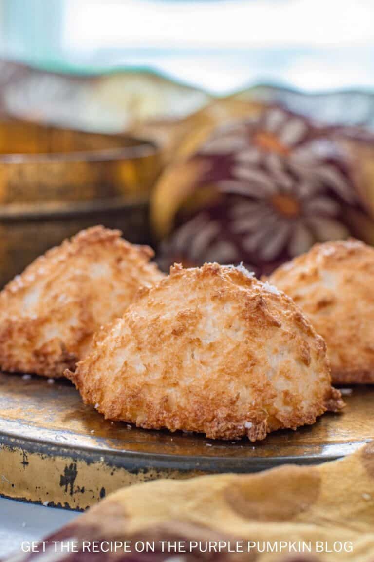 Low Carb Coconut Macaroons Using Just 4 Ingredients (Gluten-Free)