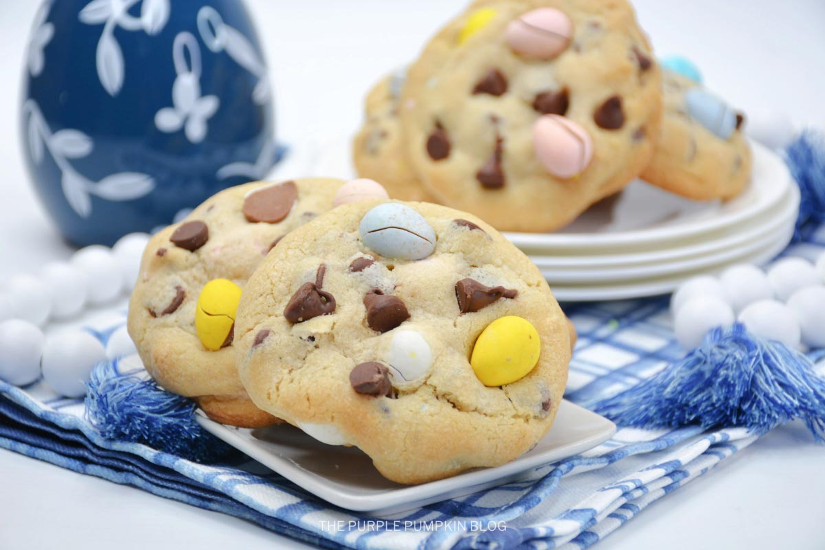 Chocolate Chips & Cadbury Mini Egg Cookies for Easter!