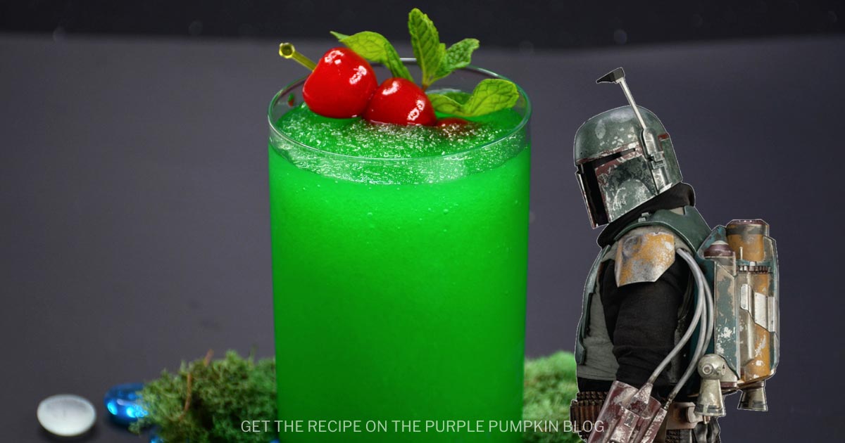 Out of This World Boba Fett Frozen Vodka Cocktail!