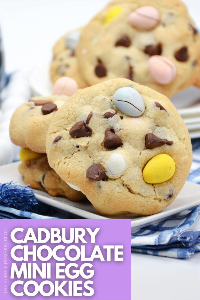 Chocolate Chips & Cadbury Mini Egg Cookies for Easter!