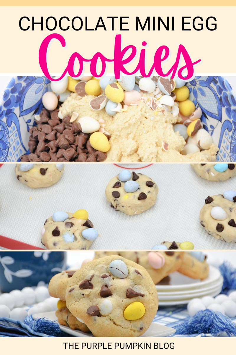 Chocolate Chips & Cadbury Mini Egg Cookies for Easter!
