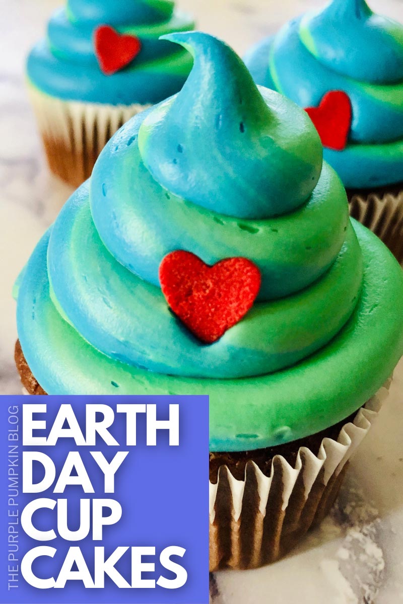 Easy To Make Earth Day Cupcakes with Pretzel & Candy Melt Plants
