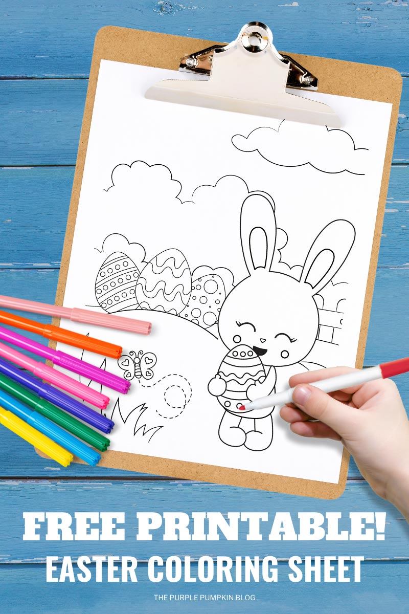 Free Printable Easter Coloring Pages!
