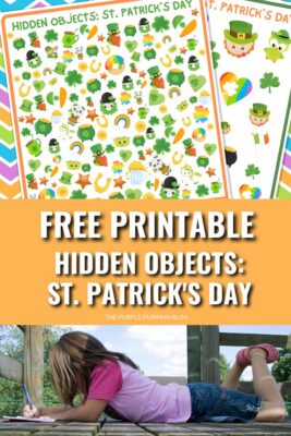 Free Printable St. Patrick's Day Hidden Objects Game