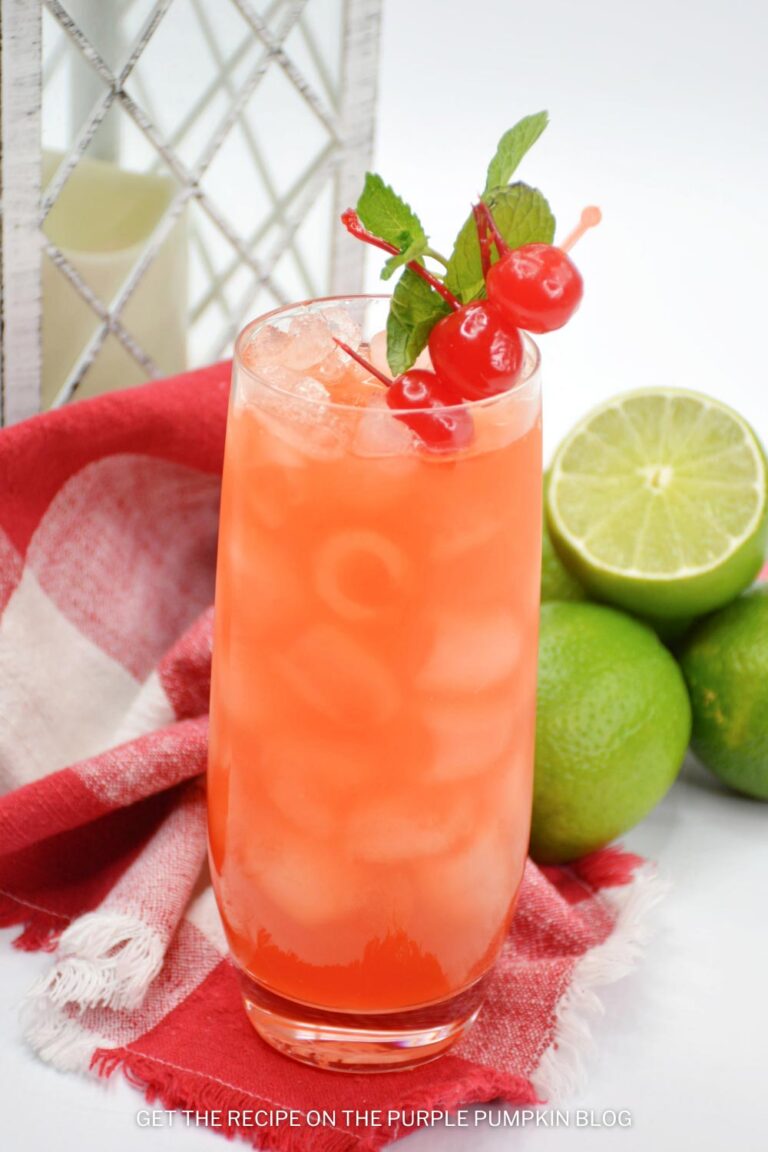 Caribbean Rum Punch With Three Kinds of Rum!