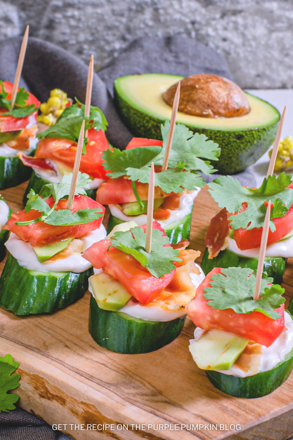 Bacon Avocado Tomato Bites - A Yummy Low-Carb Appetizer!