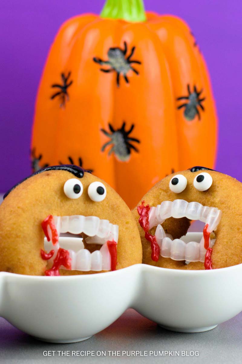 Fast & Fun Dracula Doughnuts - 3-Ingredient Halloween Treat Idea!