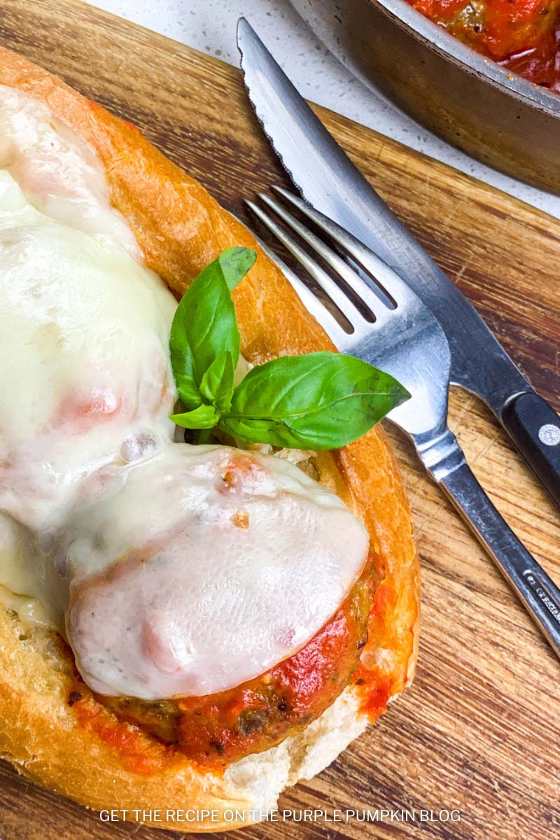How To Make a Sub Sandwich with Cheese Stuffed Meatballs