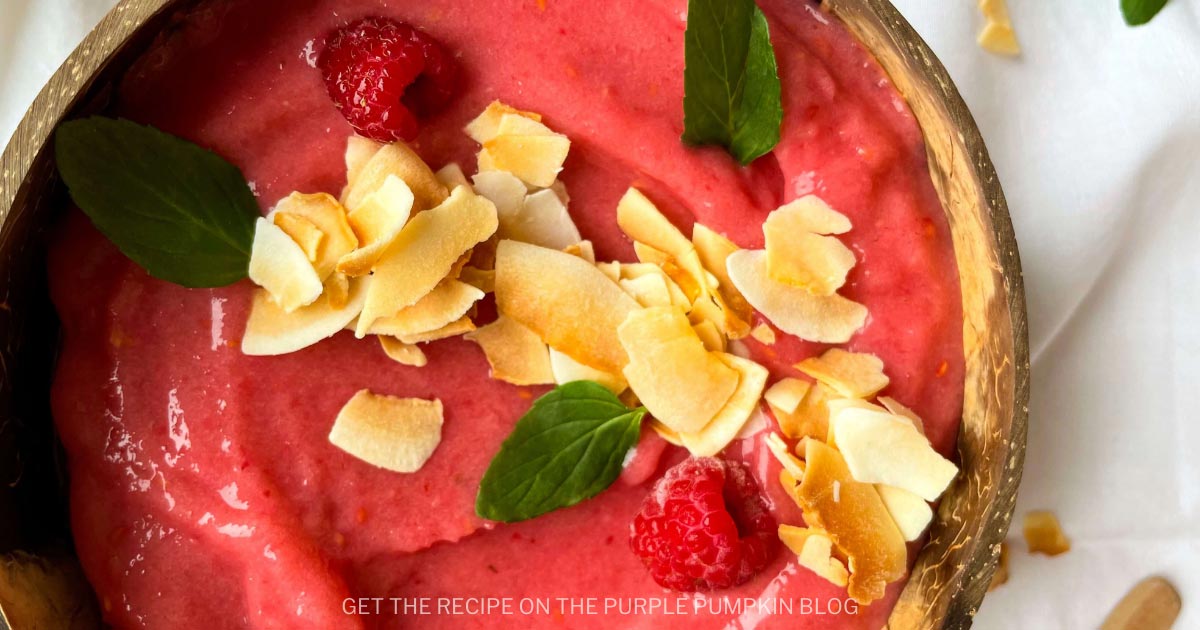 Pineapple Raspberry Smoothie Bowl - A Delicious Way To Start Your Day!