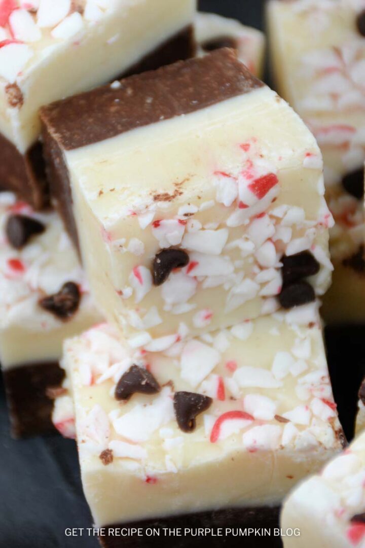 Peppermint Bark Fudge Recipe
