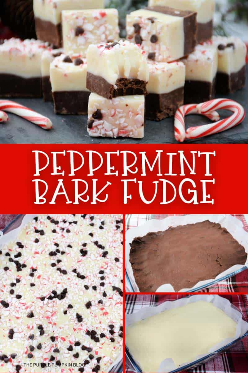 Peppermint Bark Fudge Recipe