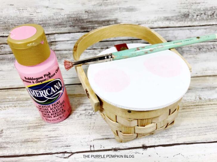 Snowman Basket Craft For Holding Treats!