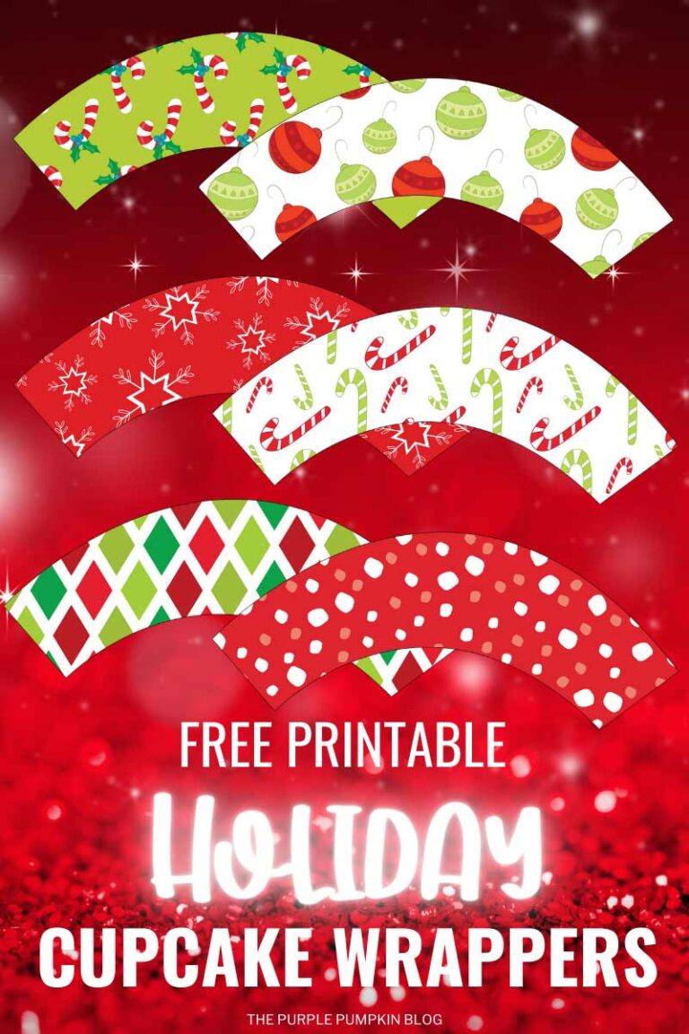 Free Printable Christmas Party Cupcake Wrappers